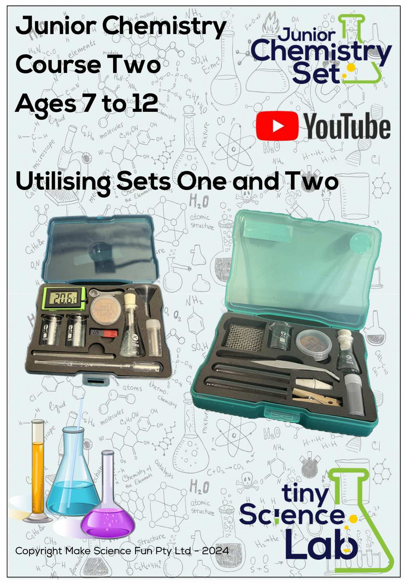 Junior Chemistry Course Two Workbook - PDF Digital Document – Tiny Science Lab