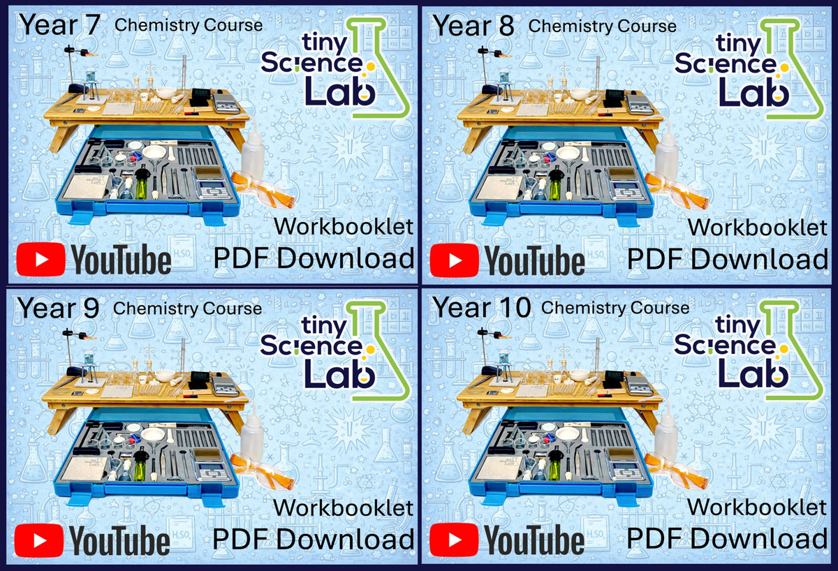 Chemistry Courses BUNDLE - Year 7,8,9 and 10 - PDF Downloads – Tiny ...