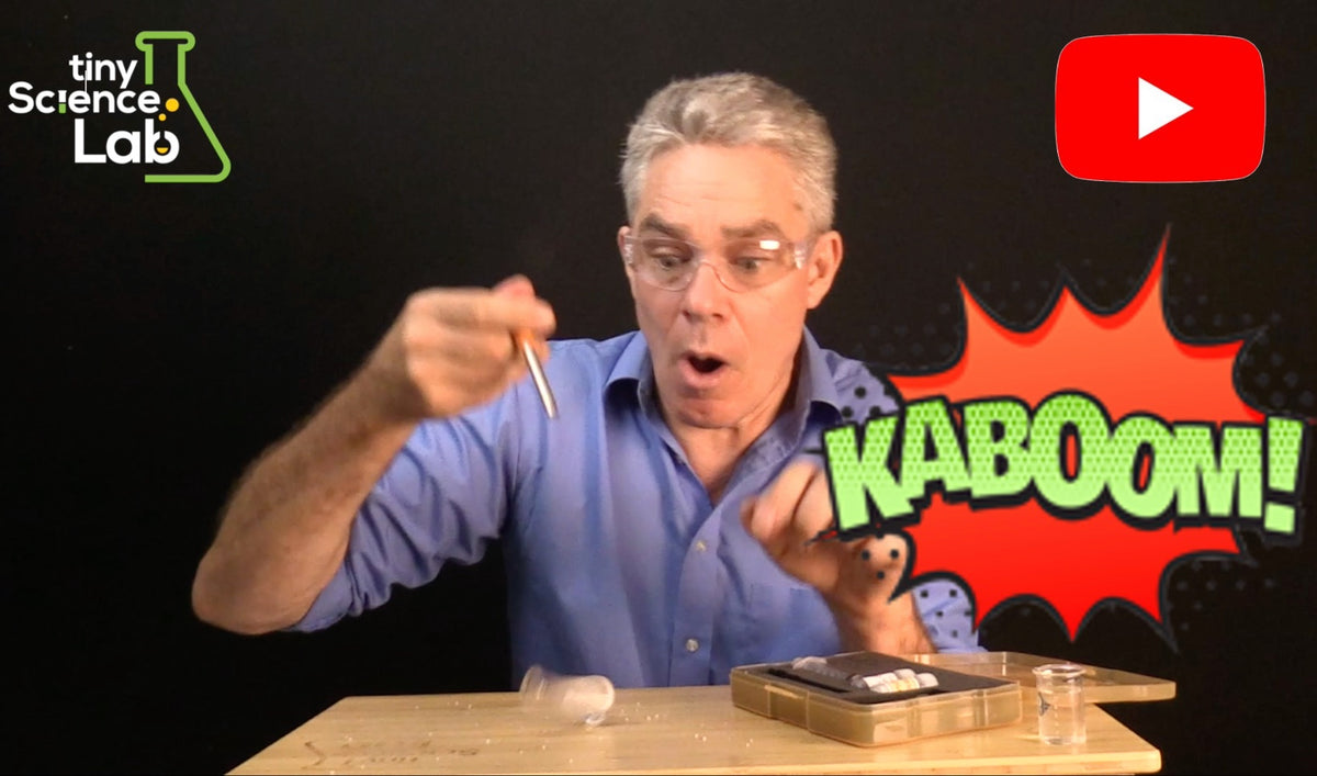 Kaboom Kit with downloadable instructions and worksheets – Tiny Science Lab