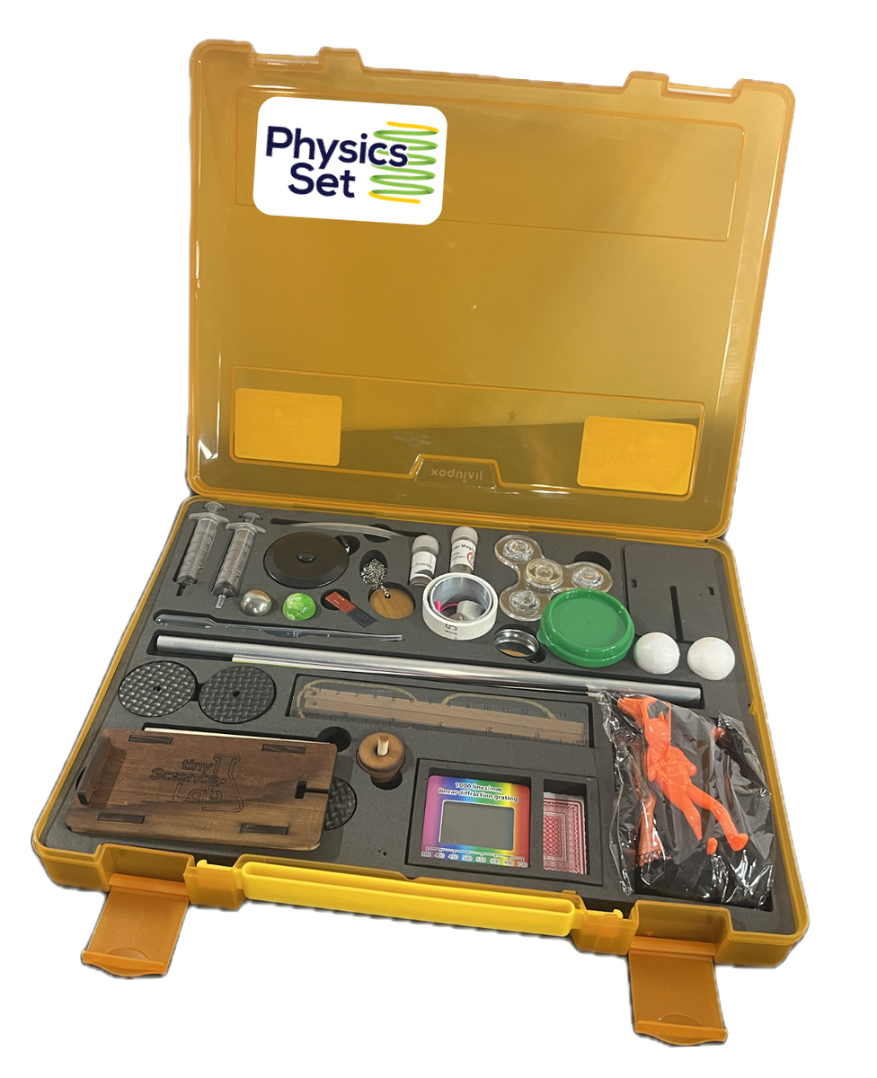 Physics Set for High School - Tiny Science Lab - Science Experiments