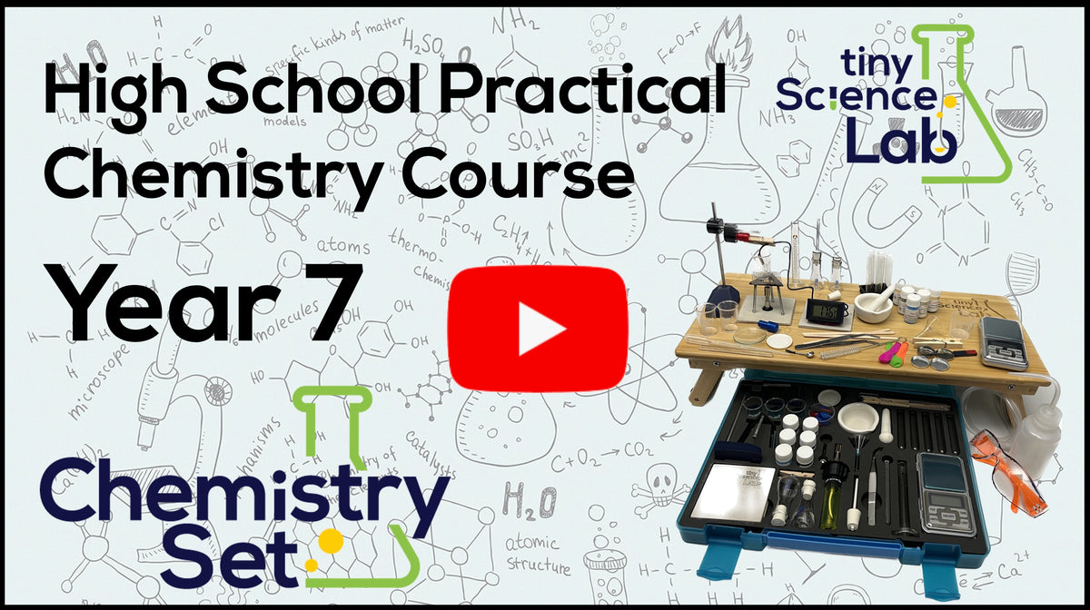 Year 7 High School Practical Chemistry Course Workbook - PDF Digital D ...
