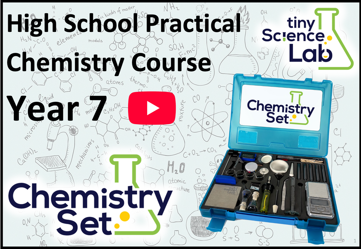 Year 7 High School Practical Chemistry Course Workbook - Digital Downl ...