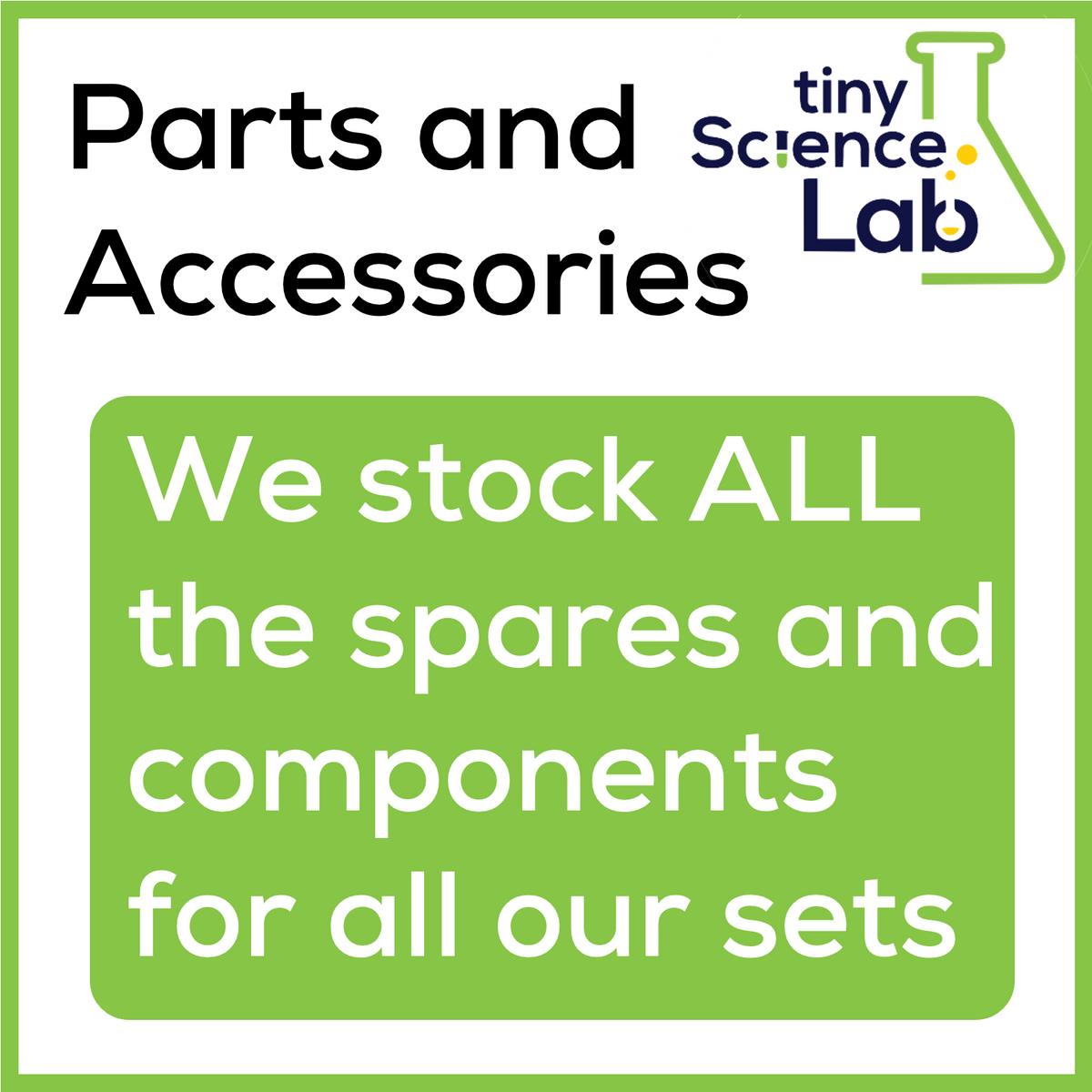 Parts and Accessories – Tiny Science Lab