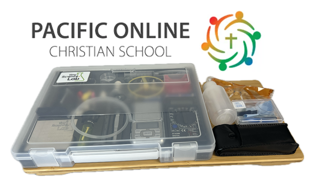 Pacific Online Christian School High School Science Set – Tiny Science Lab
