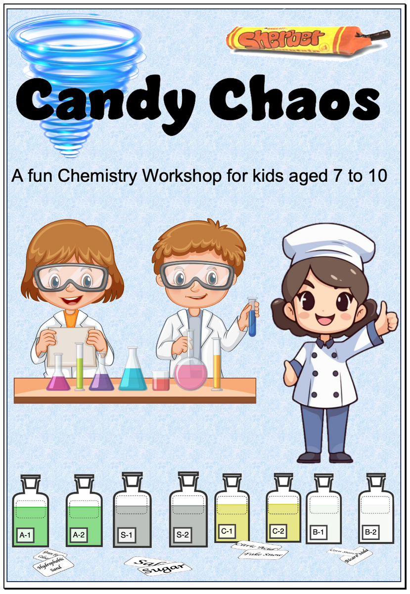 Candy Chaos Science Chemistry Workshop and Equipment Ages 7 to 10 ...