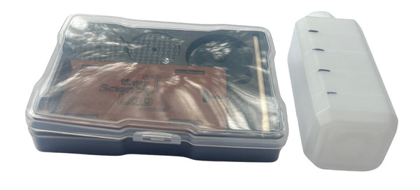 Physics cart - Dynamics Trolley - with 1.5m retractable tape and three ...