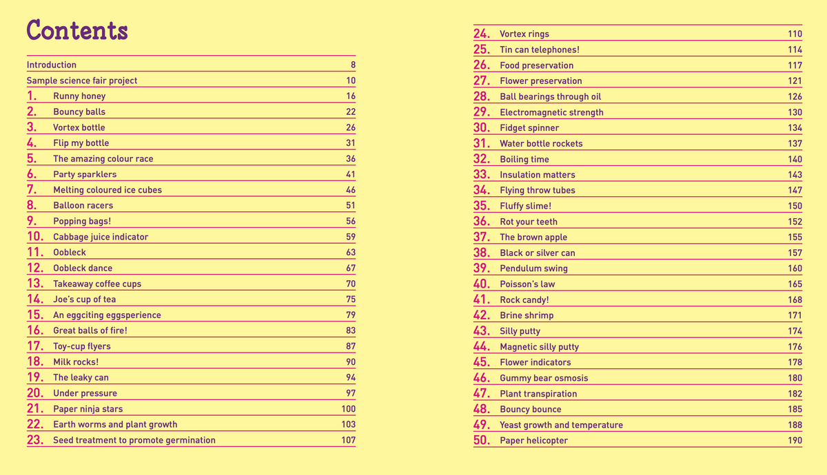 Make Science Fun Experiments Book by Jacob Strickling (Ages 9 to 15 ...