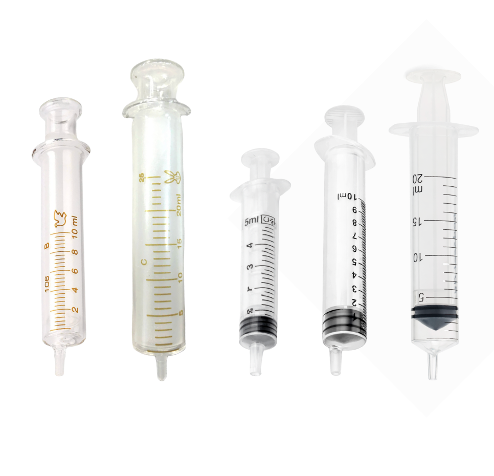 Glass Syringes and Plastic Syringes – Tiny Science Lab
