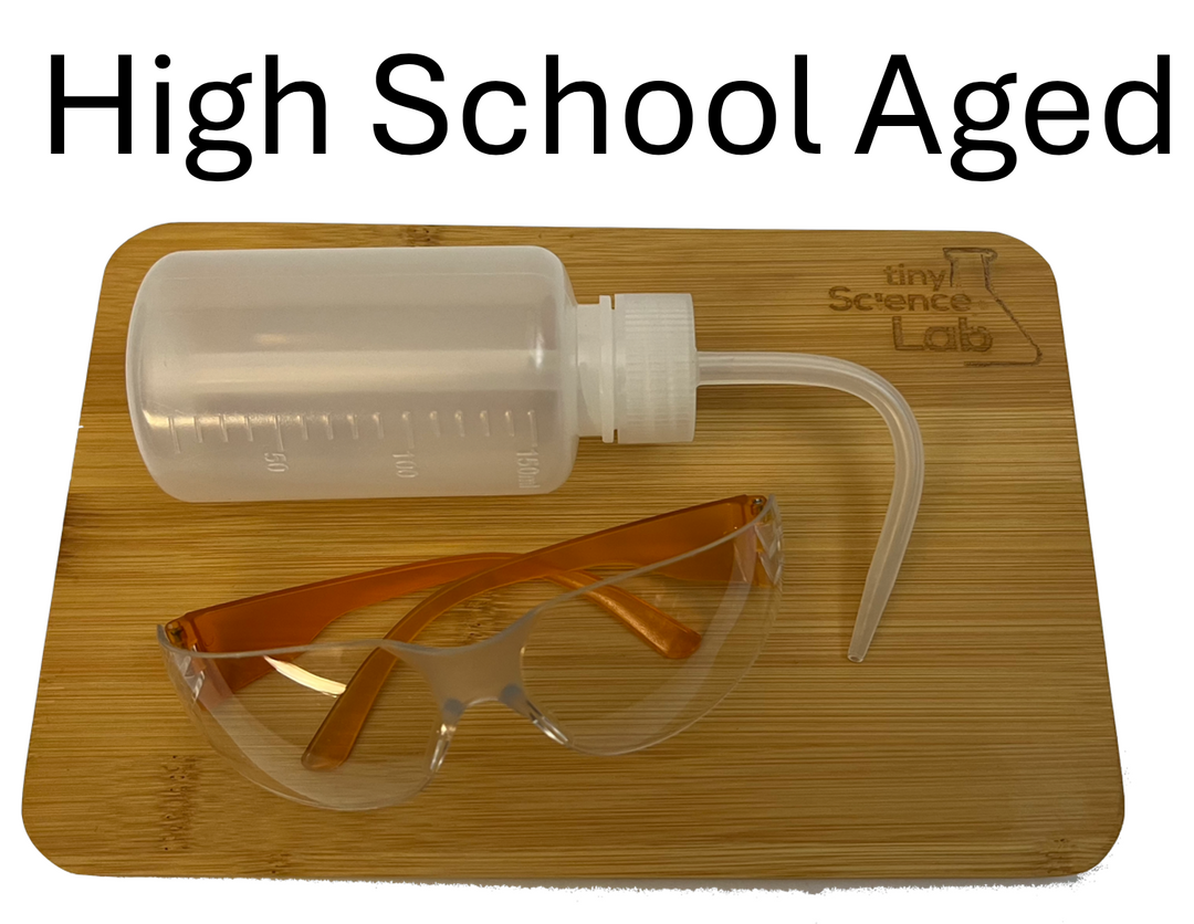 Bundle includes Table Protector, Wash Bottle and Safety Glasses – Tiny ...