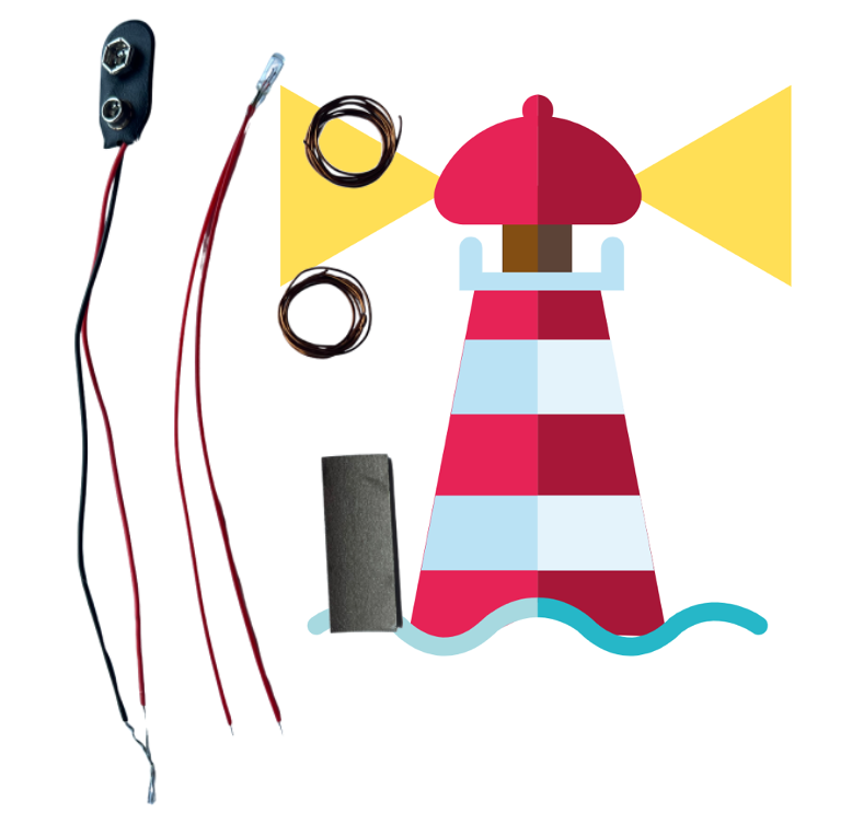 Lighthouse Electric Circuit Kit with Light Globe – Tiny Science Lab