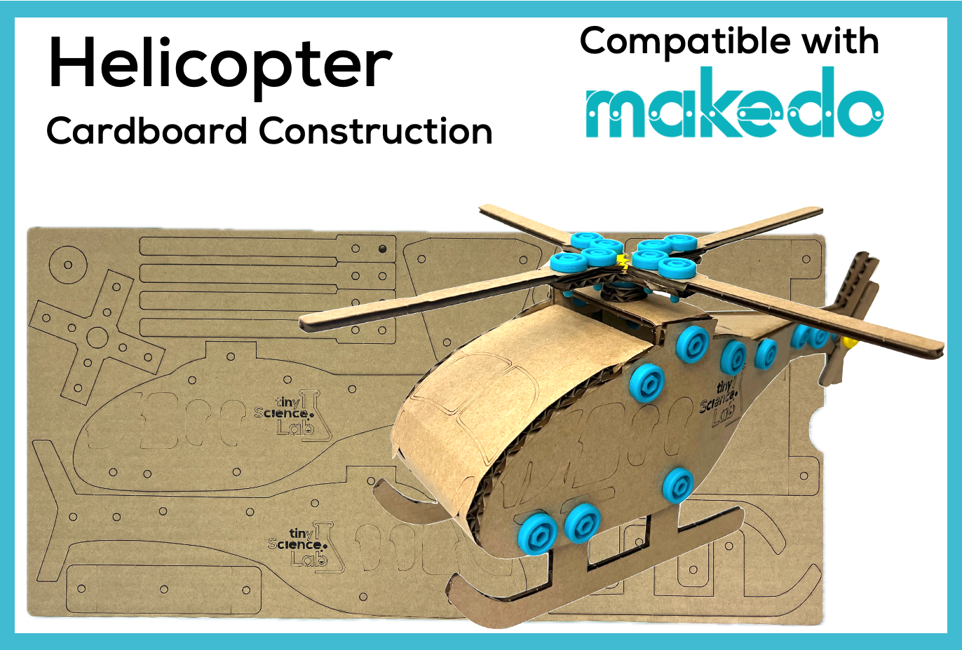 Cardboard Construction Makedo Compatible – Tiny Science Lab