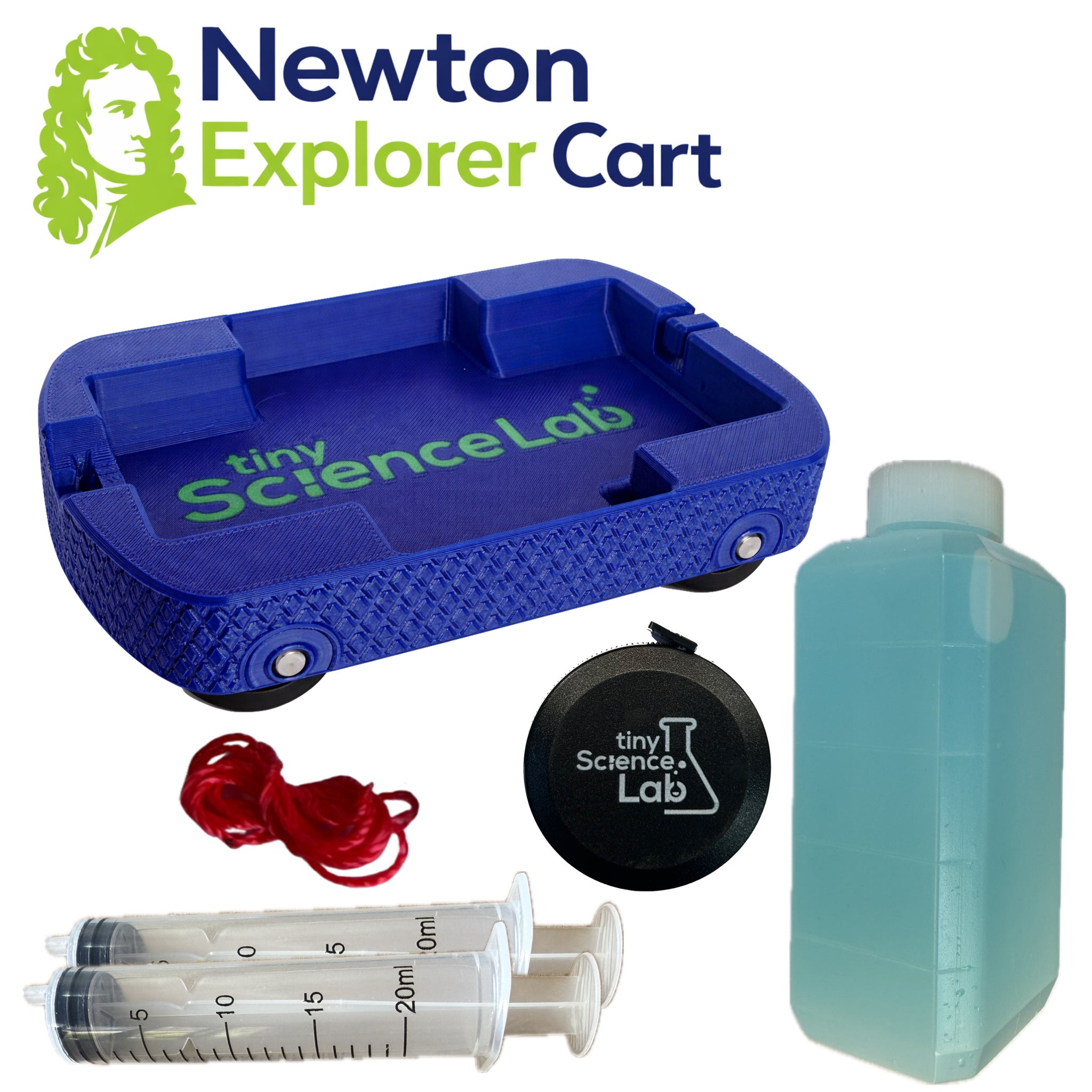Dynamics Physics Cart Trolley - Newton Explorer Cart – Tiny Science Lab