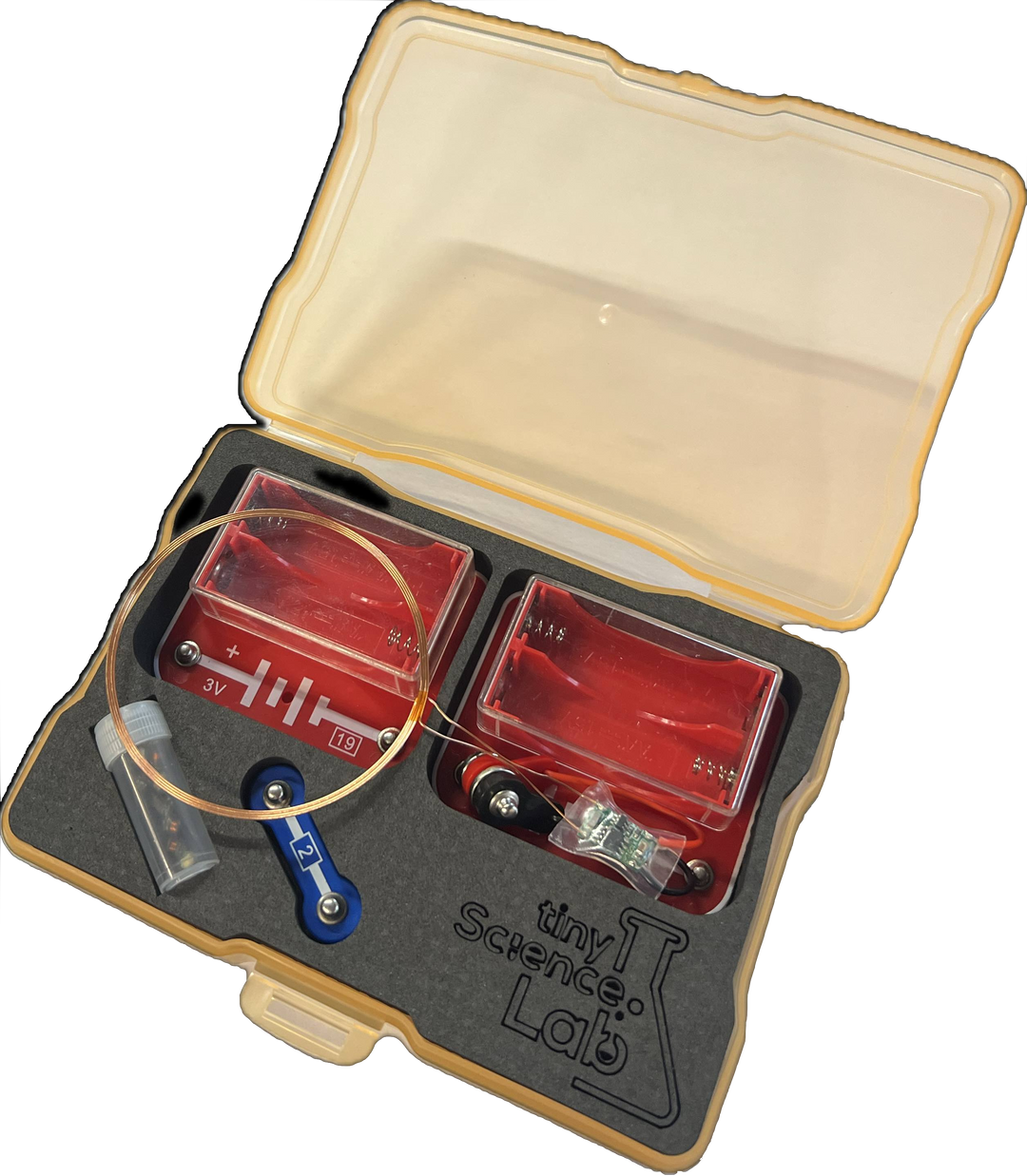 Wireless Electricity Coil Transmission Set with Colourful LED lights – Tiny Science Lab