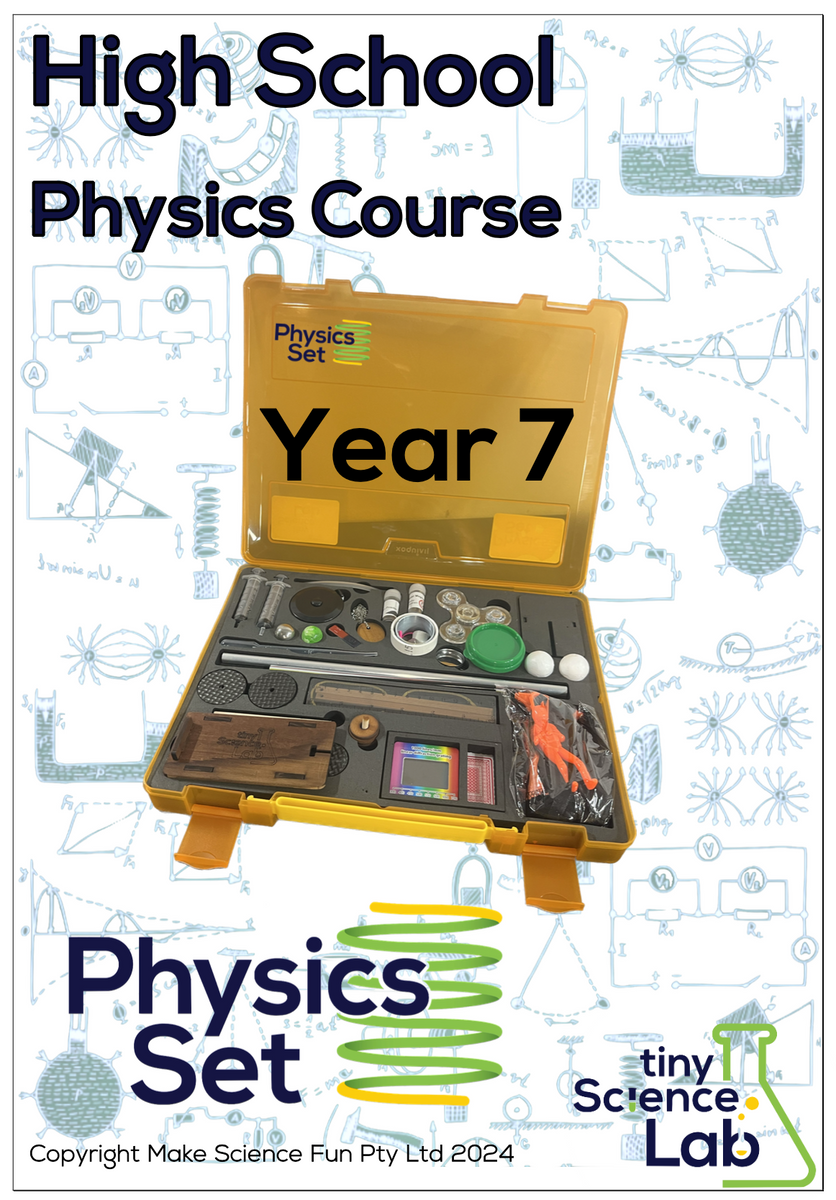 Physics Set for High School - Tiny Science Lab - Science Experiments