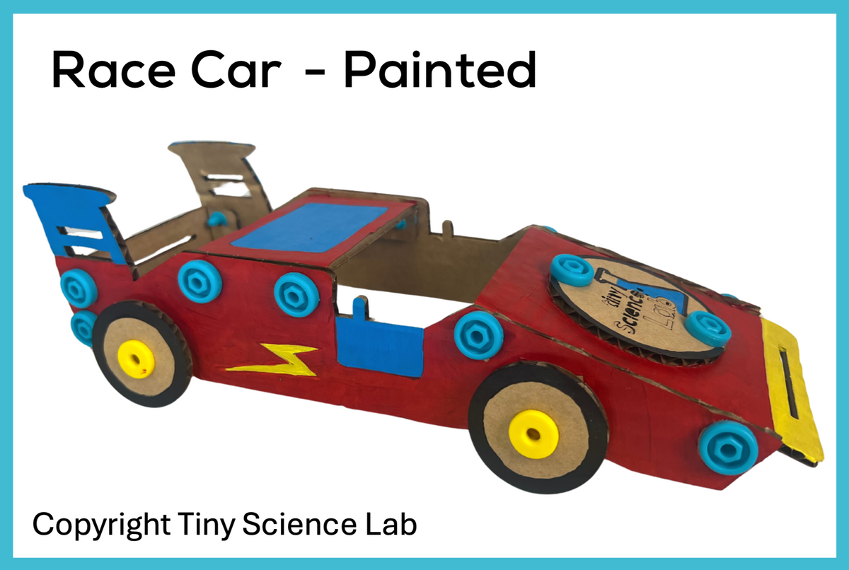 Race Car Cardboard Construction Template Makedo and I-Create Compatibl ...