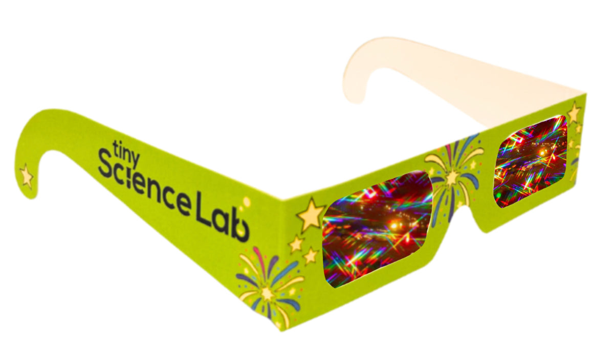 Rainbow Diffraction Glasses – Tiny Science Lab