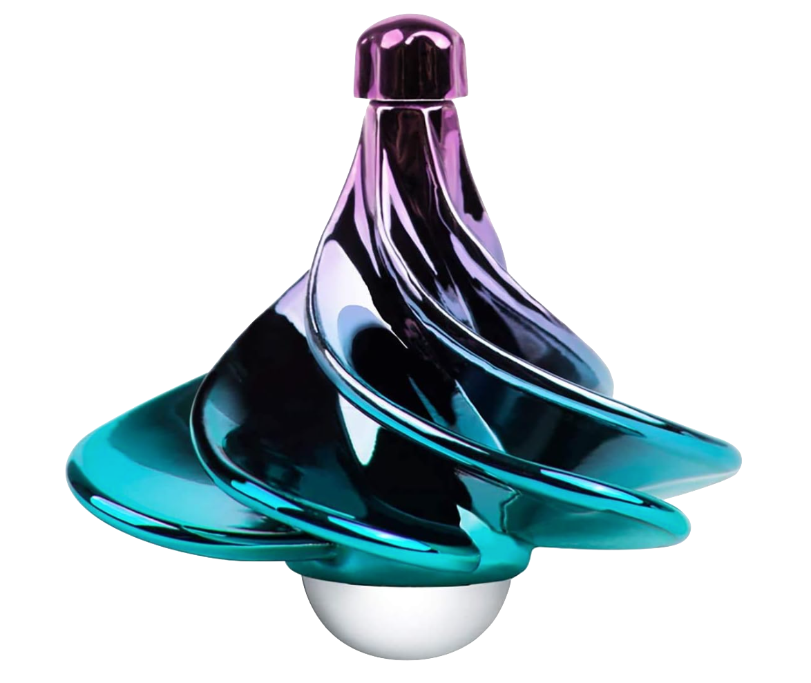 Air powered gyroscopic magnetic spinning top - Blow and Go – Tiny ...