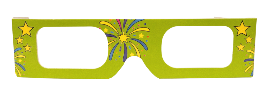 Rainbow Diffraction Glasses – Tiny Science Lab