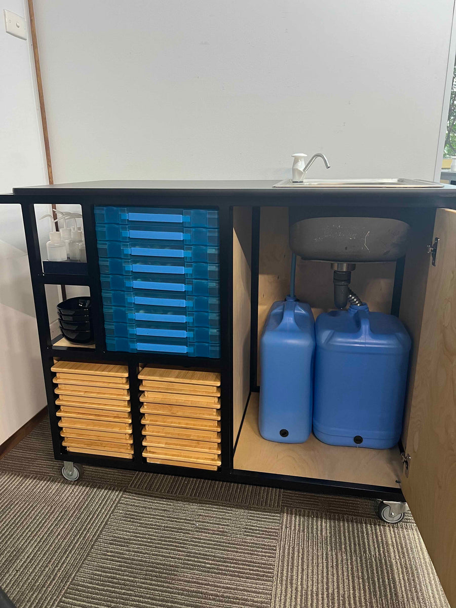 Trolley - Mobile Science Laboratory with waste, water and storage - We ...