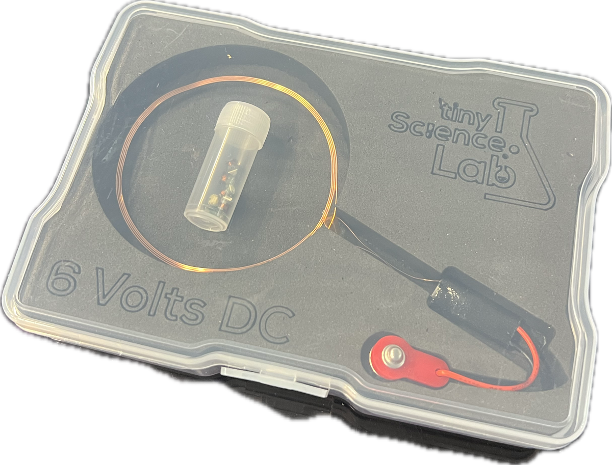 Wireless Electricity Coil Transmission Set with Colourful LED lights – Tiny Science Lab