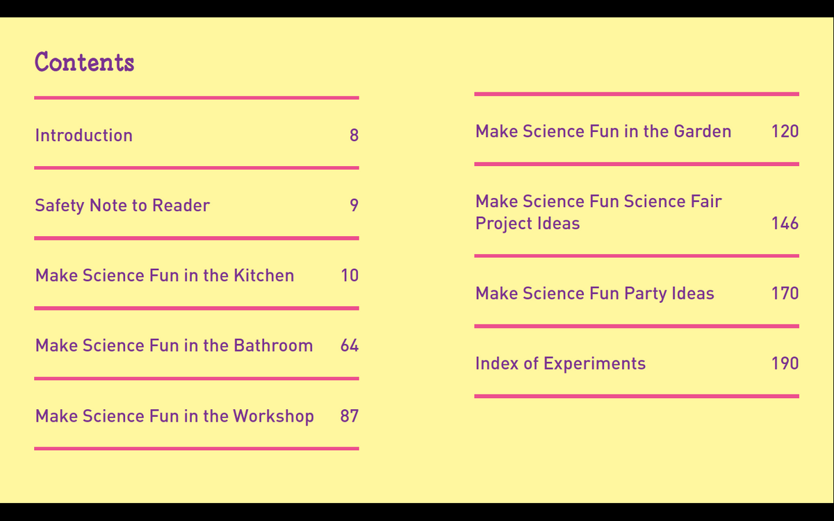 Make Science Fun Book by Jacob Strickling (Ages 5 to 11) – Tiny Science Lab