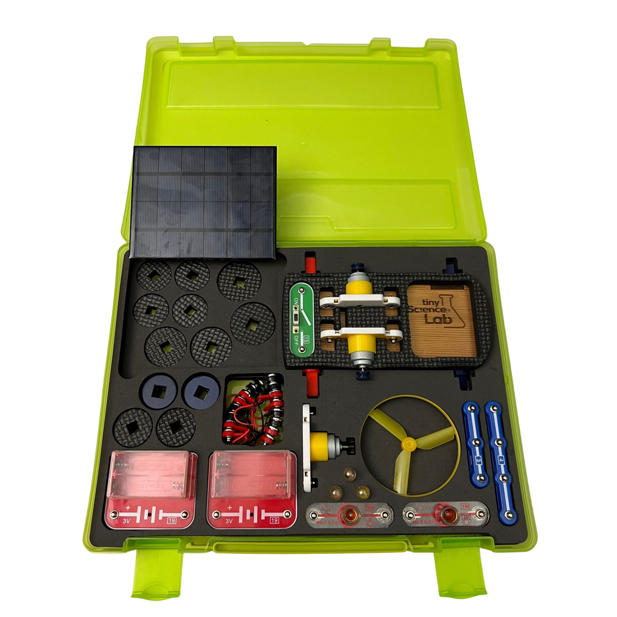 Electric Car Set - Includes Solar Panel - STEM – Tiny Science Lab
